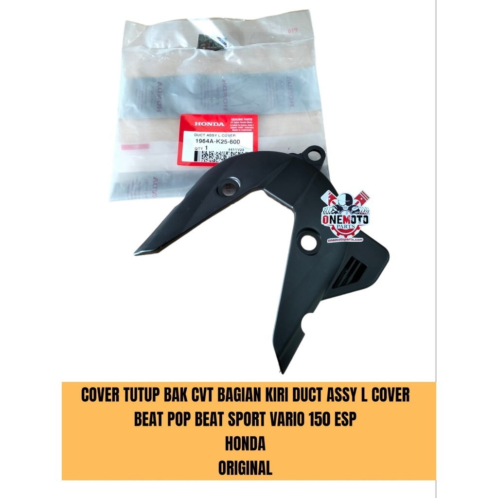 Jual COVER TUTUP BAK CVT BAGIAN KIRI DUCT ASSY L MOTOR BEAT POP SPORT ...