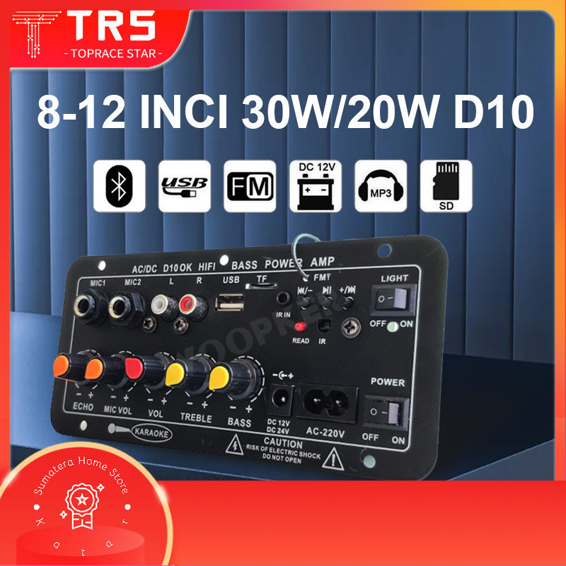 Jual Speaker Amplifier Mini Bluetooth -power Amplifier | Shopee Indonesia