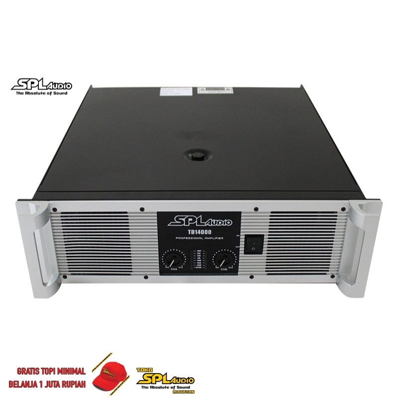 Jual POWER SPL AUDIO TD14000 2X2200WAT | Shopee Indonesia