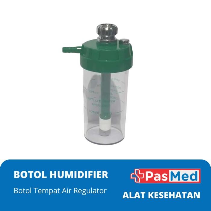 Jual Botol Humidifier Tempat Air Regulator Tabung Oksigen | Shopee ...