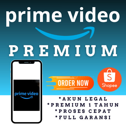 Jual Prime Vidieo Premium 1 Tahun Full Garansi Proses Tanpa Menunggu | Shopee Indonesia