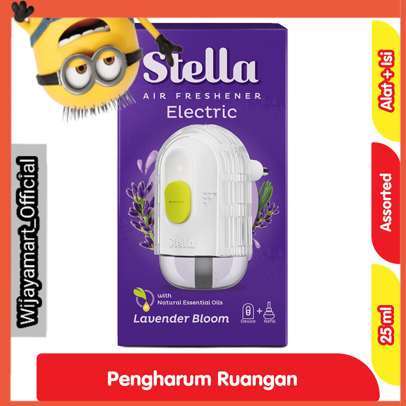Jual Stella Pengharum Ruangan Otomatis Alat + Refill Assorted 25 ml ...