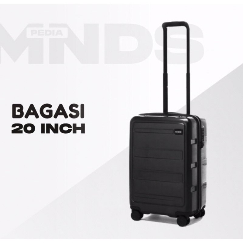 Jual Koper 20 Inch Bagasi Gili By Lojel Cabin TSA Double Zipper New ...