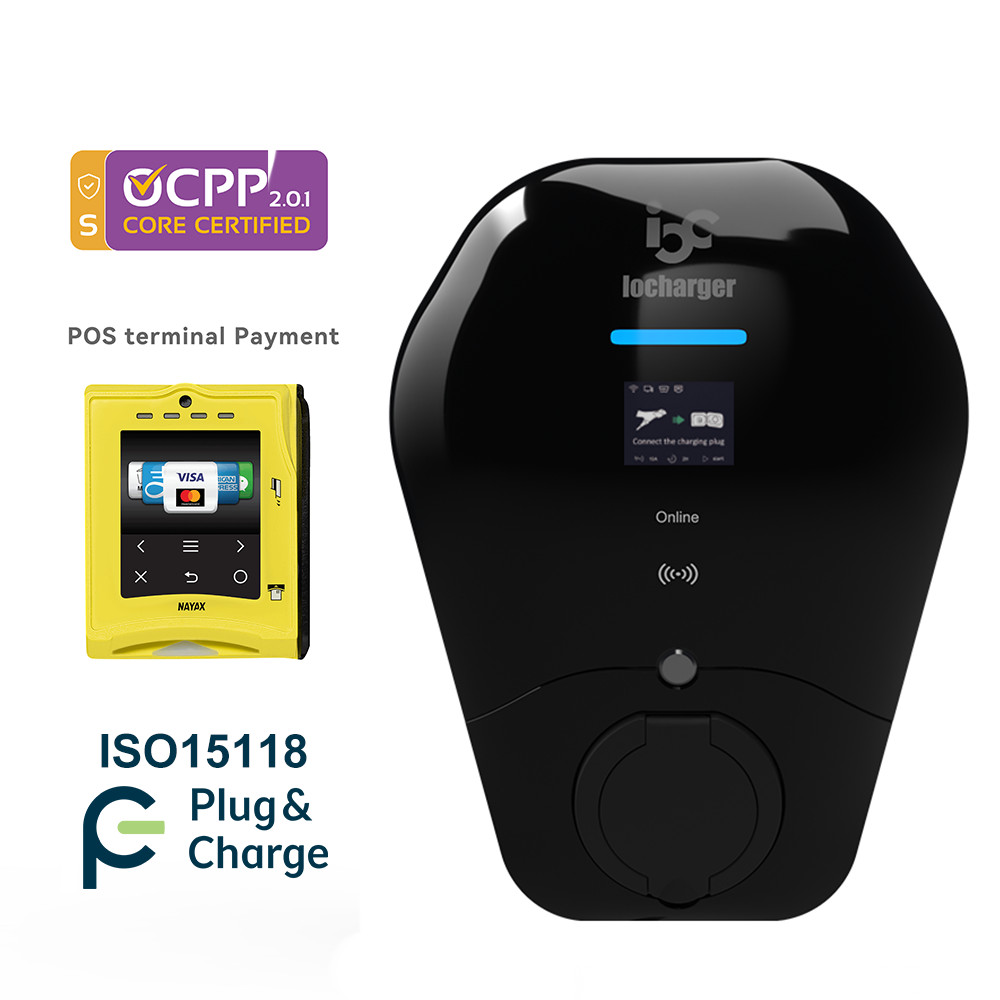Jual Iocharger Ocpp 2 0 1 Iso15118 Plug And Charge Pnc Bidirectional Charging Solar Ev Charger