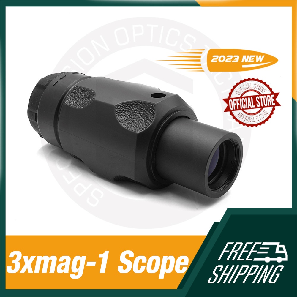 Jual 2024 New Tactical 3x Scope SPC-1230 3XMag Magnifier Magnificadores ...