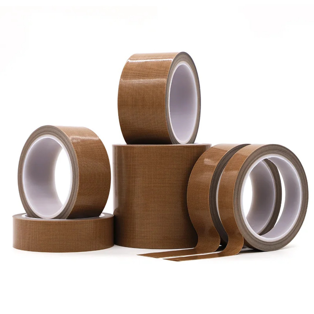 Jual kain teflon glass tahan panas/kain anti api 0.13mm x 100cm x 10m ...