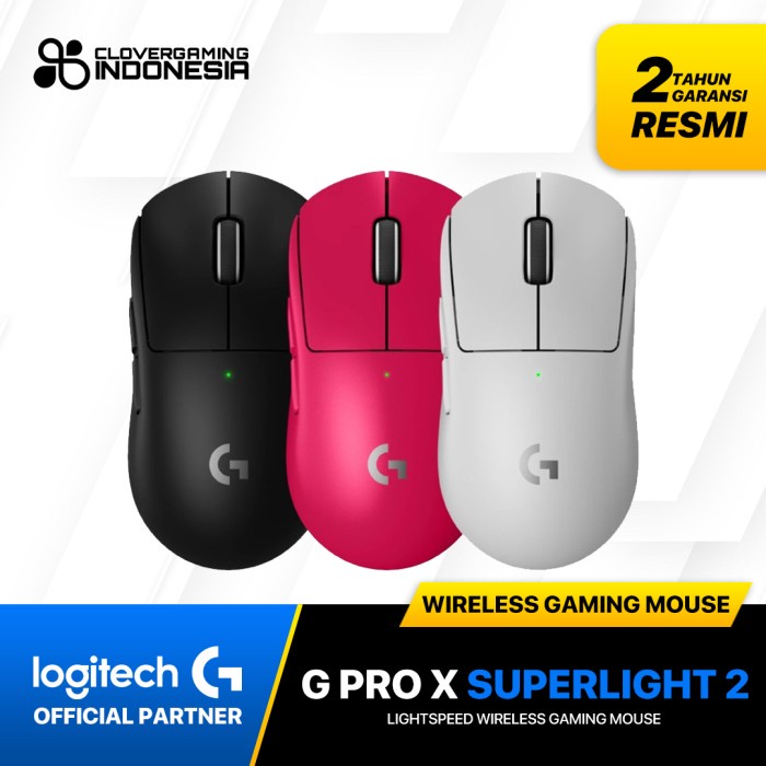Jual Logitech G Pro X Superlight 2 Mouse Gaming Wireless E-Sports ...