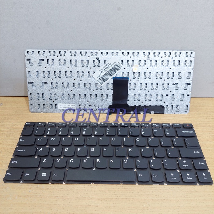 Jual Keyboard Laptop Lenovo IdeaPad 110-14 110-14ibr 110-14isk POWER ...