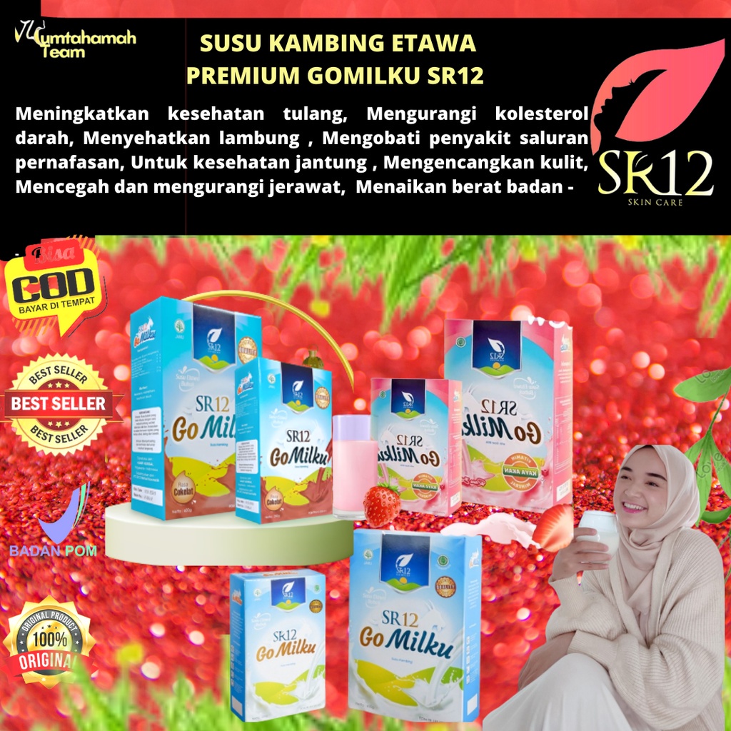 Jual SR12 GO MILKU SUSU ETAWA TERBAIK / GOMILKU SUSU KAMBING KUALITAS ...