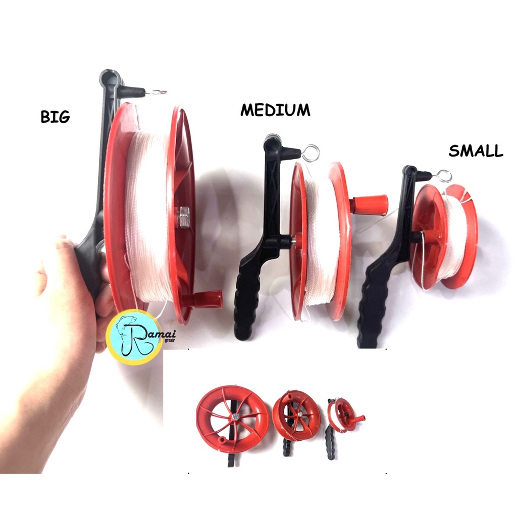 Jual GULUNGAN SENAR LAYANG LAYANG TERMASUK BENANG BAHAN PLASTIK UNTUK ...