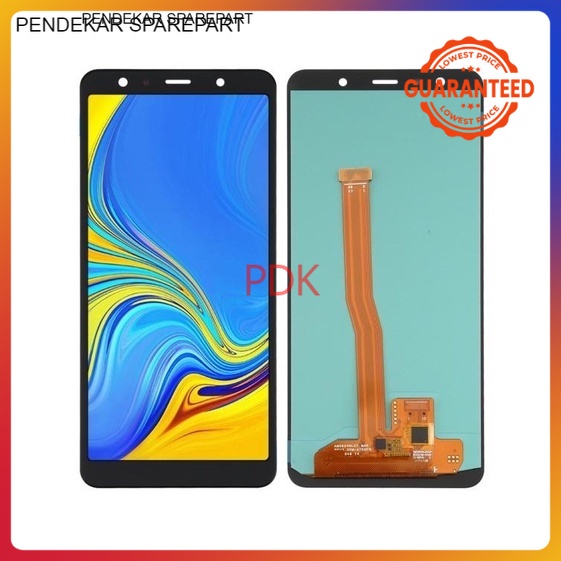 Jual SAMSUNG A750 A7 2018 LCD FULLSET LAYAR SENTUH TOUCHSCREEN OLED 2 / INCELL ORI OEM | Shopee ...