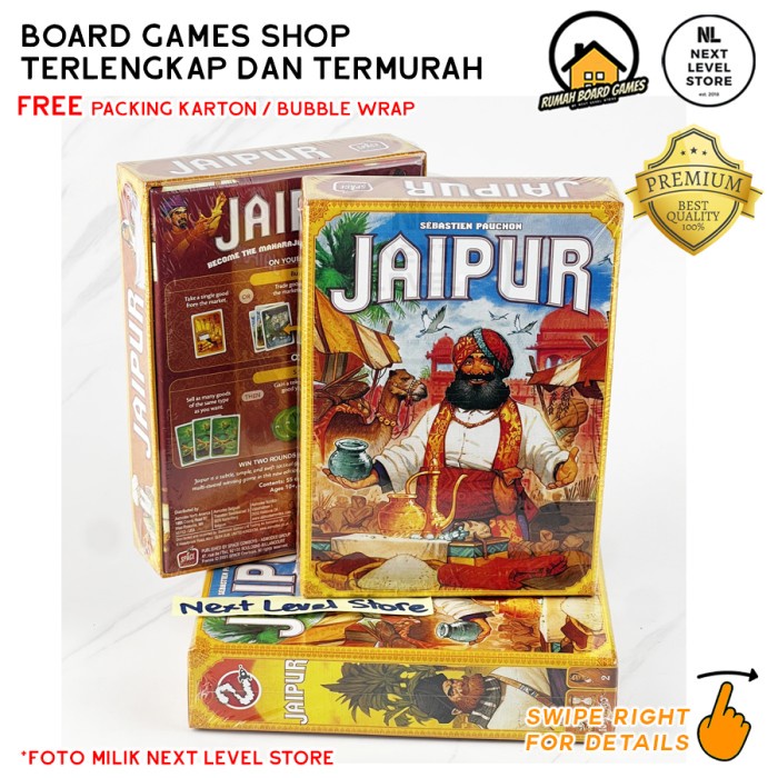 Jual Jaipur Board Game Card Games Family | Shopee Indonesia