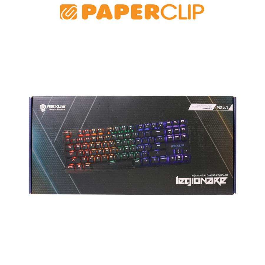 Jual KEYBOARD MECHANICAL GAMING REXUS LEGIONARE MX5.1 TEN KEY LESS (TKL ...