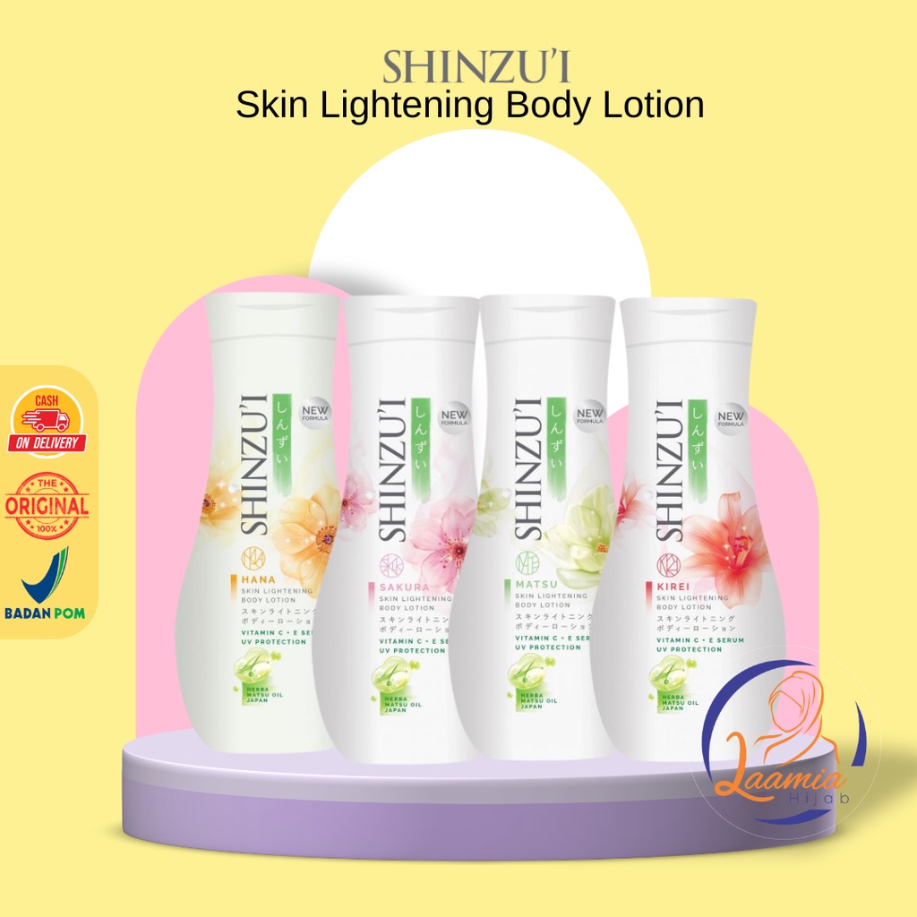 Jual Shinzu'I Skin Lightening Body Lotion Shinzui Lotion 100Ml-210Ml ...