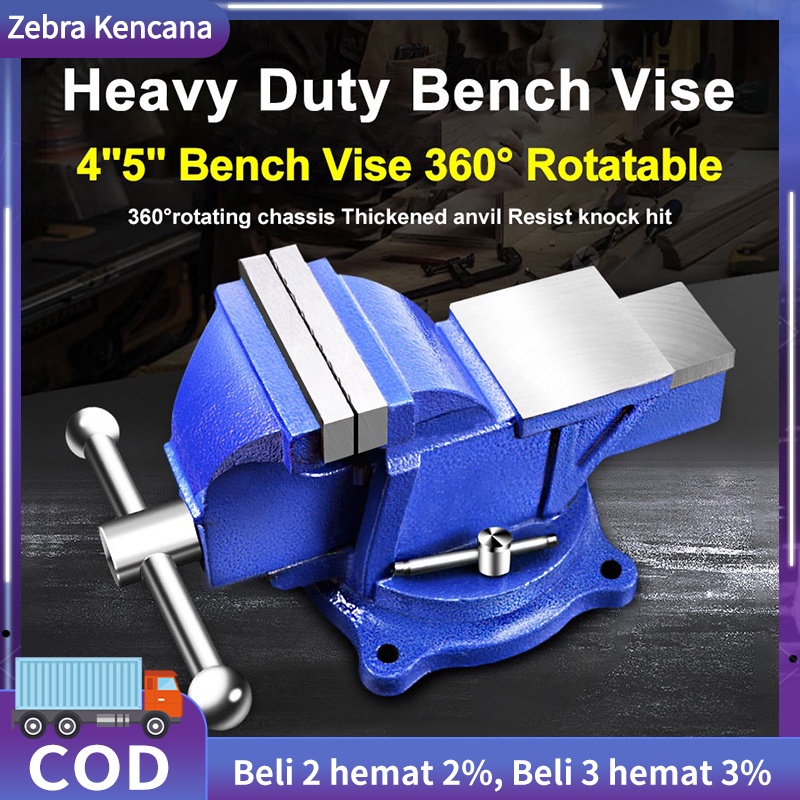 Jual Ragum paron meja / Catok duduk besi 5" inch / Catok meja / Vice ...