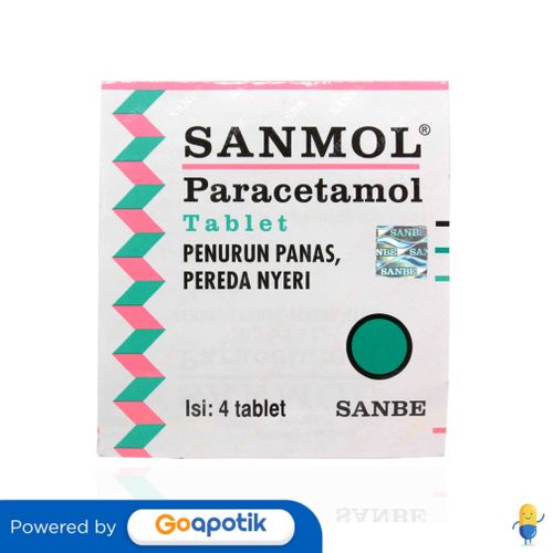Jual SANMOL 500 MG STRIP 4 TABLET | Shopee Indonesia