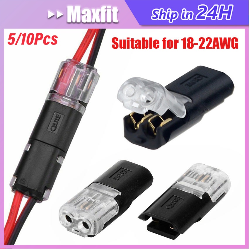 Jual 10Pcs Soket Socket Kabel 2 Pin Konektor Kabel Listrik Soket ...