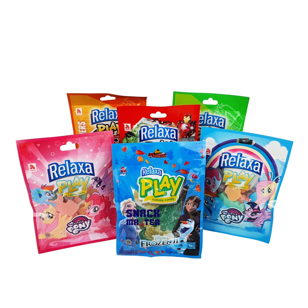 Jual Permen Relaxa Play Jelly Gummy Karakter - Netto 40 gr. | Shopee ...