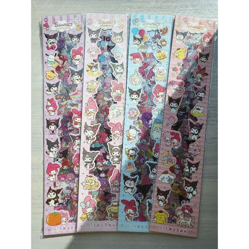 Jual TC ( isi 20 lbr ) Sticker waterproff sanrio / sticker masu panjang ...