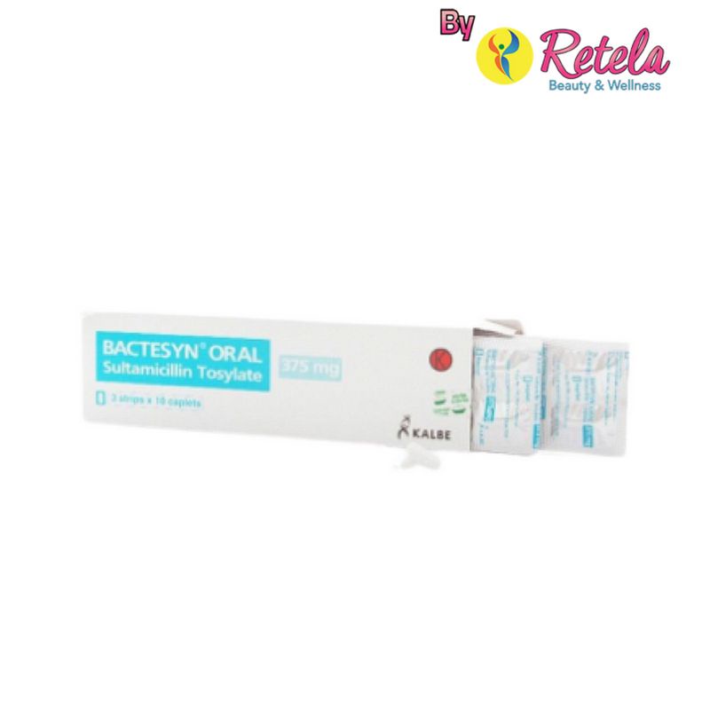 Jual BACTESYN 375MG 1 STRIP 10 TABLET | Shopee Indonesia
