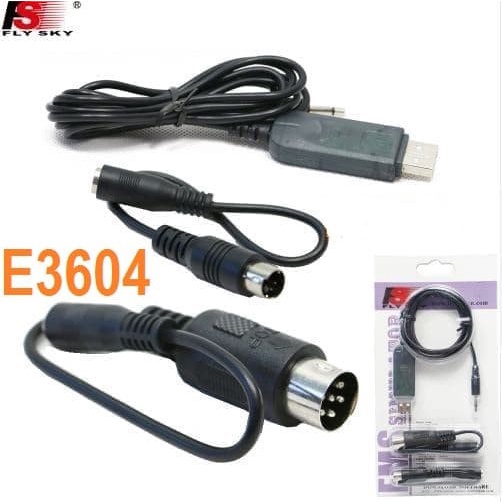 Jual Flysky FMS FS-SM100 USB Simulator Emulator dg kabel untk Futaba ...