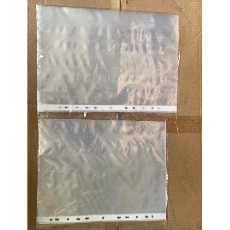 Jual Sheet Protector A4-F4 Murah || Pelindung Kertas Dokumen Isi 10 pcs ...