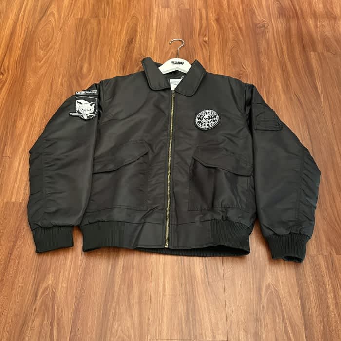 Jual Bomber Jacket Official | Lawless Jakarta - Spitfire Black | Shopee ...