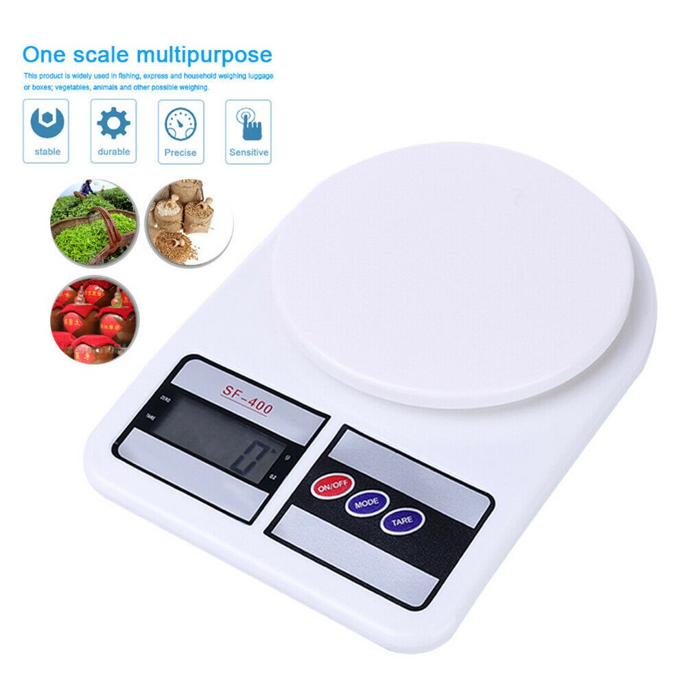 Jual GW SF400 TIMBANGAN DAPUR LCD DIGITAL MAX 10KG FREE BATERAI KITCHEN SCALE 10 KG SF 400 ...