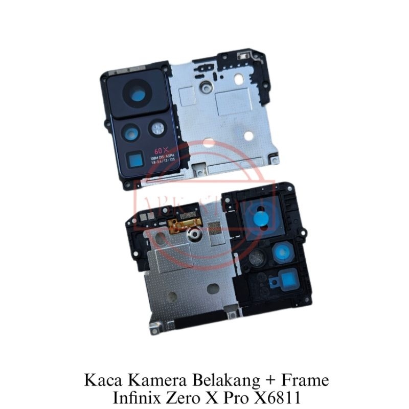 Jual LENSA CAMERA + FRAME / KACA KAMERA BELAKANG INFINIX ZERO X PRO ...