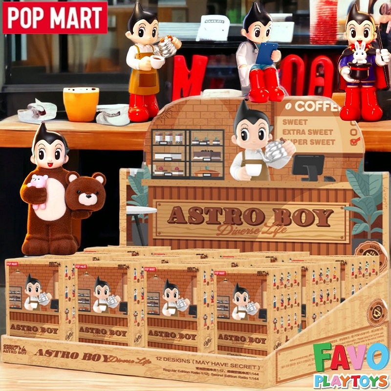 Jual POP MART Astro Boy Diverse Life Series Blind Box Figure - FULL SET 12 PCS | Shopee Indonesia