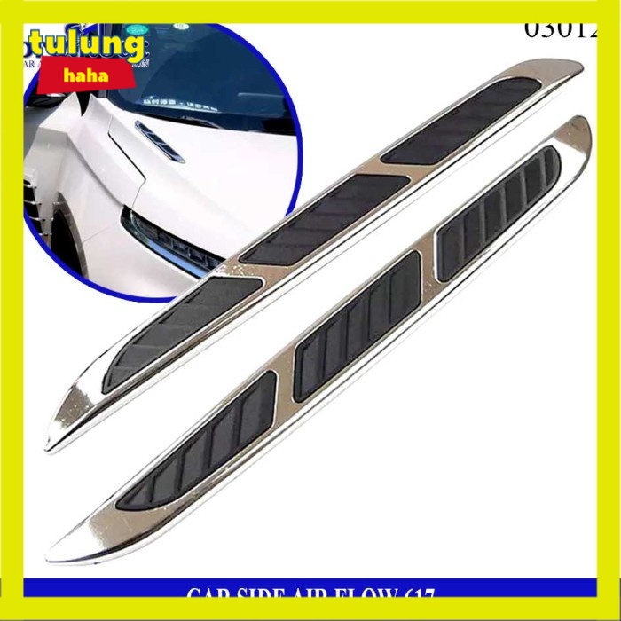 Jual Universal Side Car Air Flow Fender - Air Scoop - Vent Air Flow ...
