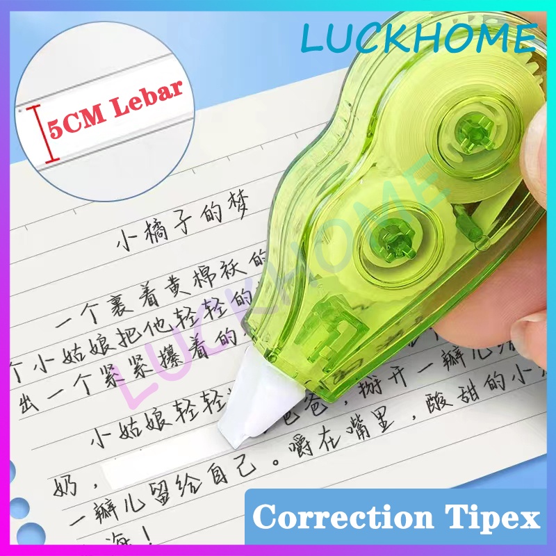 Jual Tip-ex Roll Pita Roll Correction Tape Tip Ex Kertas | Shopee Indonesia