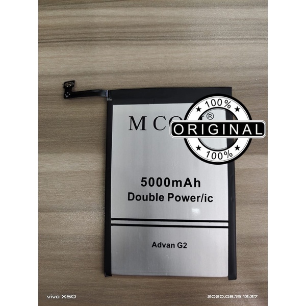Jual Battery Batre Baterai Double Power Mcom Advan G2 Kapasitas 5000 Mah | Shopee Indonesia