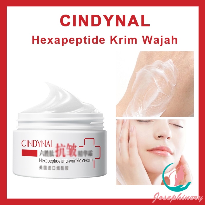Jual Jo Cindynal Hexapeptide Krim Wajah Anti Kerut Memudarkan Garis Halus Krim Wajah Anti 