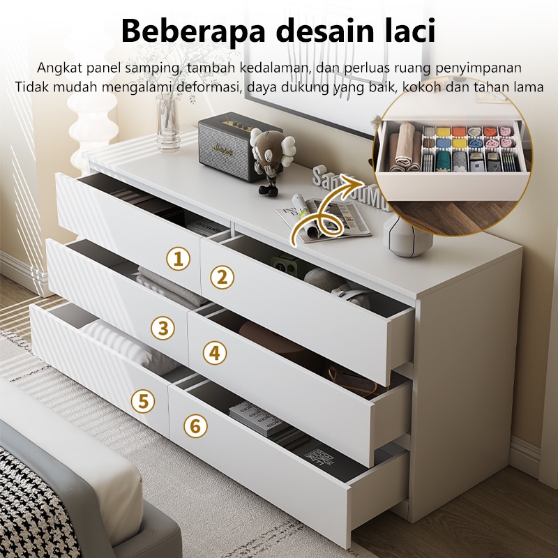 Jual Lemari Laci -Drawer pakaian -Lemari kabinet kayu- Laci Kabinet ...