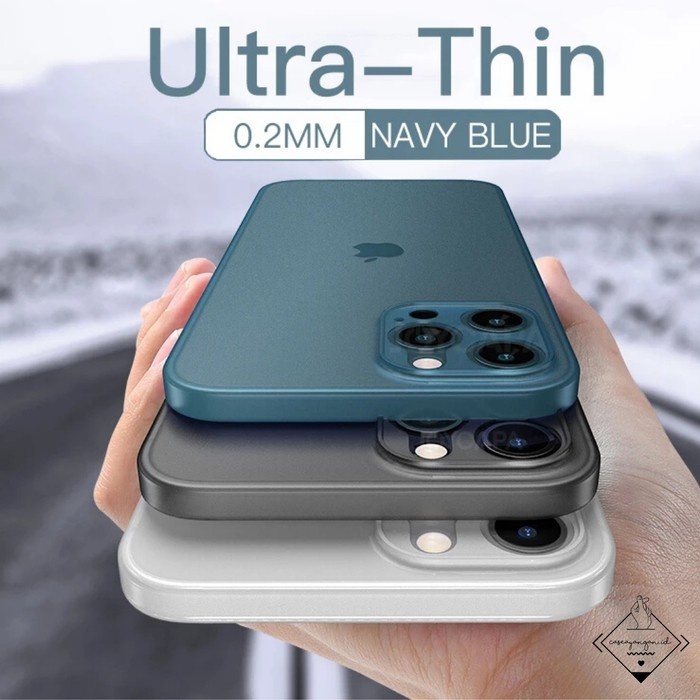 Jual Casing Ultra Thin Case for Iphone X 11 12 13 14 PRO MAX MINI ...