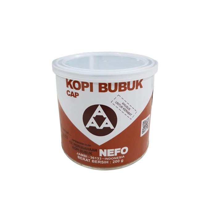 Jual KOPI AAA KHUSUS KERABAT 200G BUBUK HITAM ASLI NEFO AAA JAMBI 200G ...