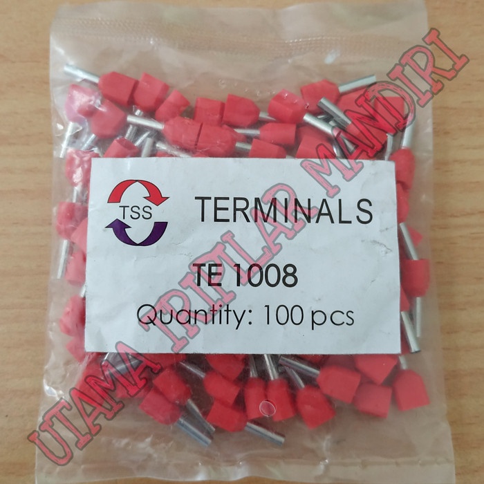 Jual Kabel Skun Ferrules Insulated TSS TE 1008 Merah. | Shopee Indonesia
