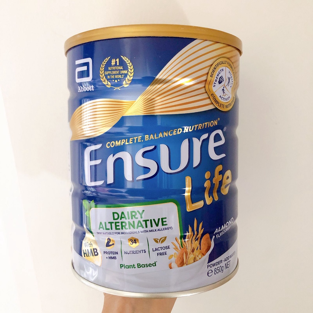 Jual Ensure Life Almond 850g | Shopee Indonesia