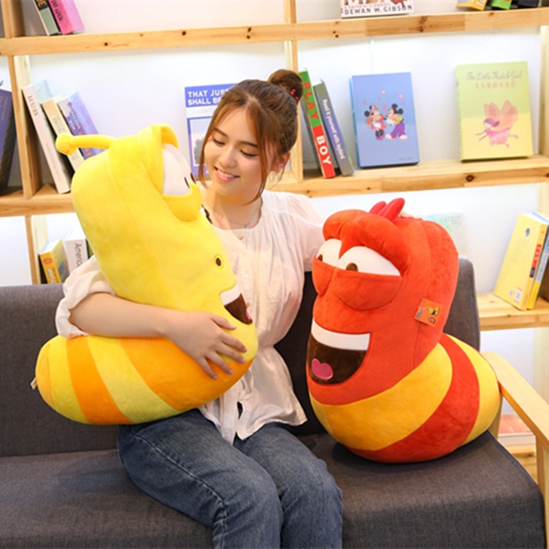 Jual Larva Boneka Kartun Serangga Larva Warna Kuning / Merah | Shopee ...