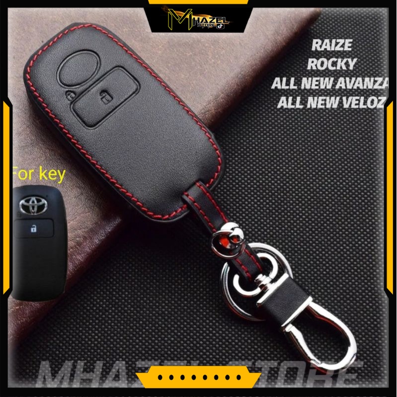Jual Gantungan kunci kulit Keyless sarung cover case casing remote ...