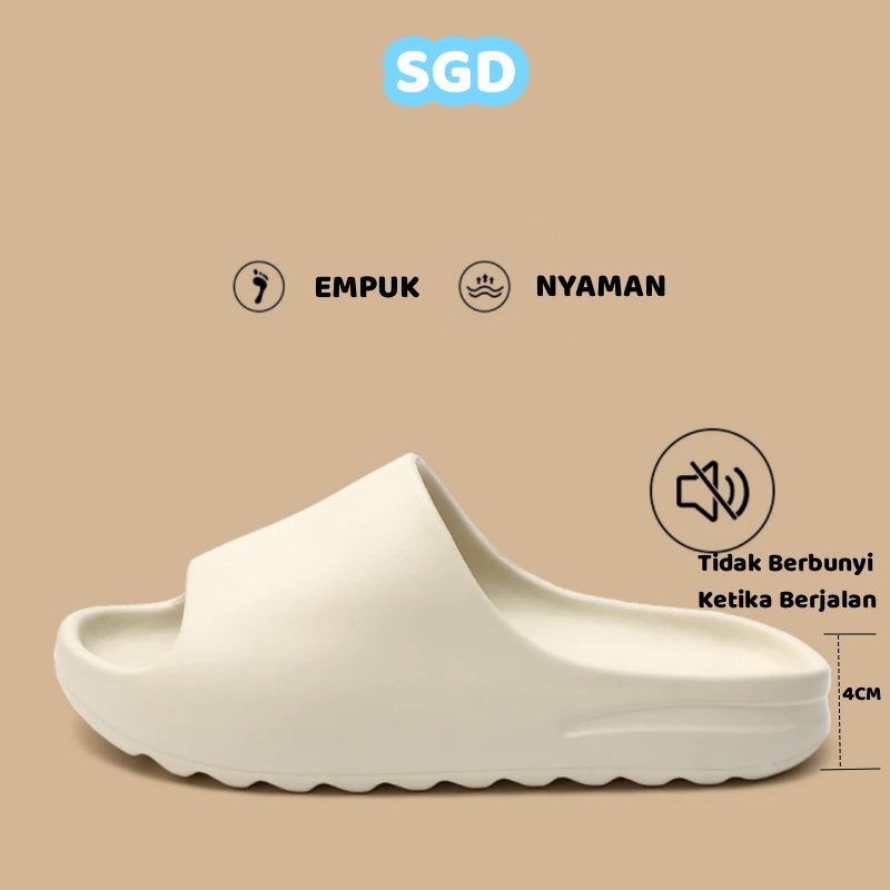 Jual SGD Sandal Wanita Pria Sendal Selop Sendal Karet Empuk Anti Slip ...
