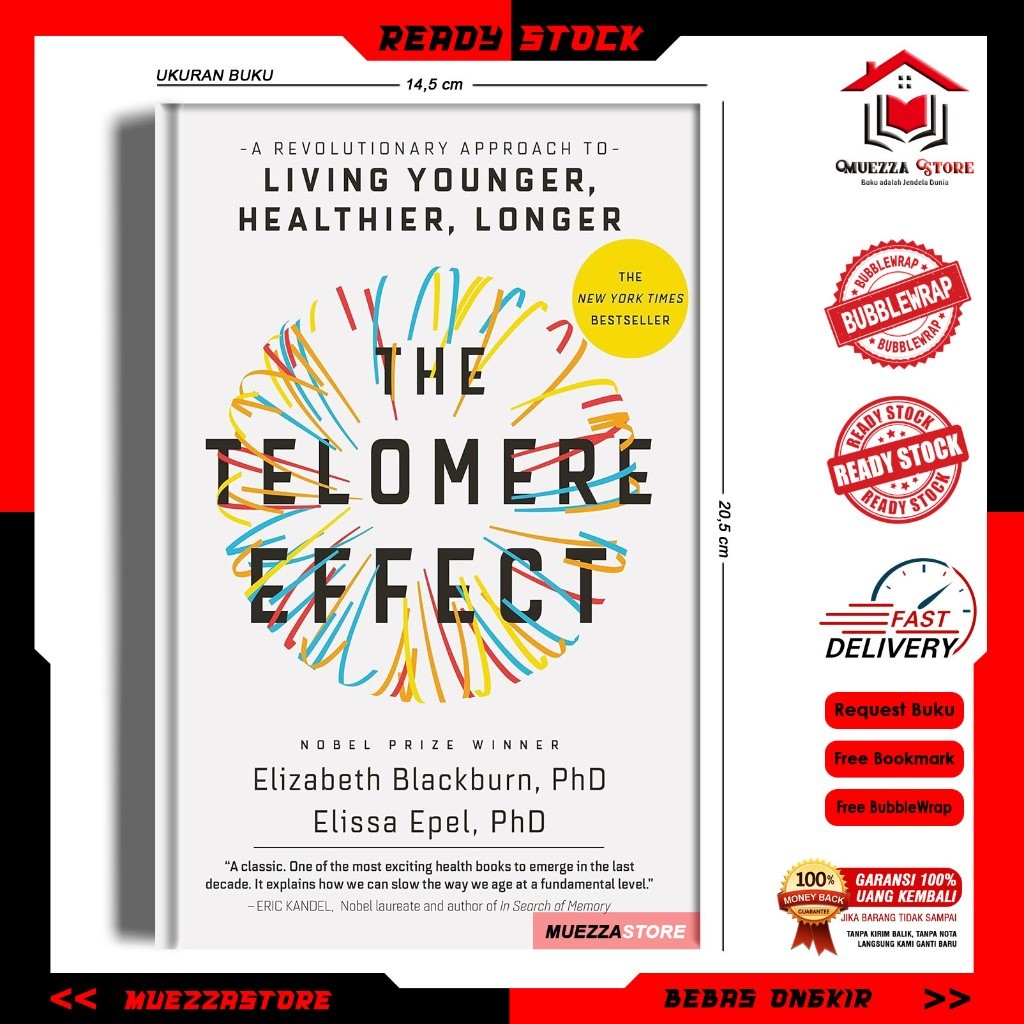 Jual The Telomere Effect by Dr. Elizabeth Blackburn (English/Indonesia ...