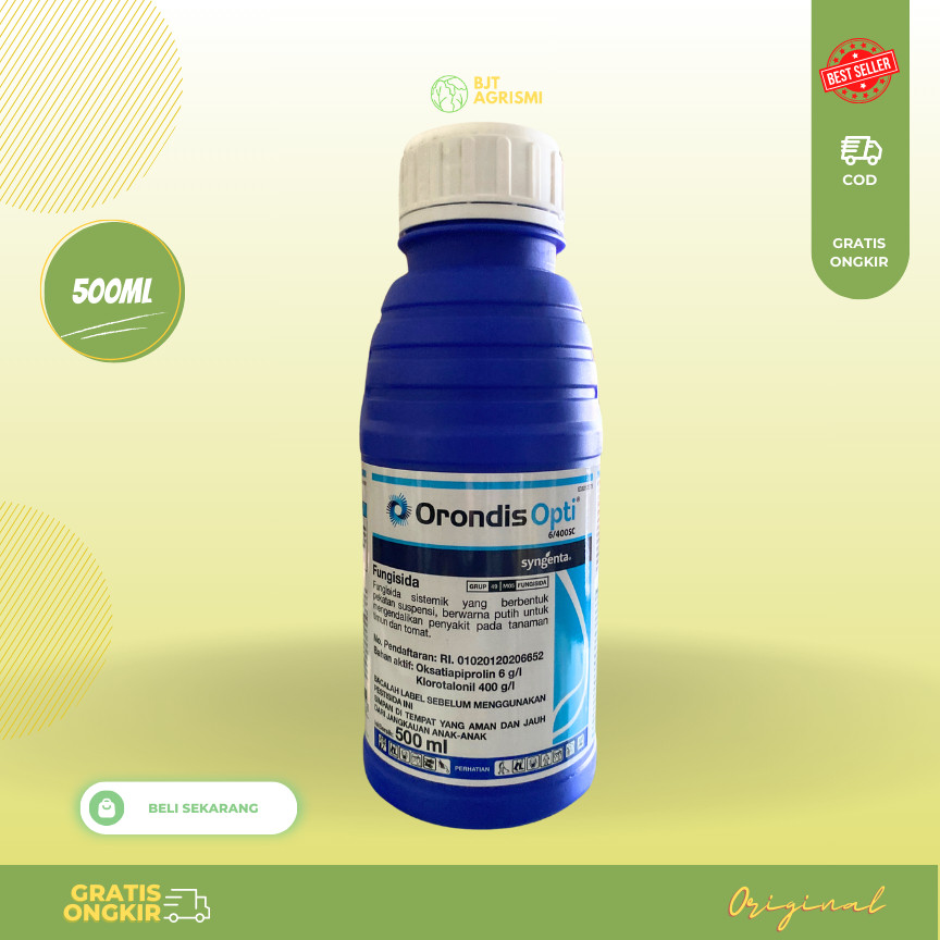 Jual Fungisida Sistemik ORONDIS OPTI 6/400 SC Isi 500 ml Hama Penyakit ...