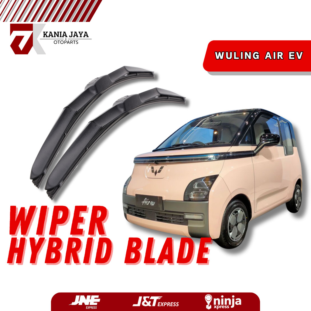 Jual Wiper Hybrid Blade Wuling Air EV Frameless 1 Set Kiri dan Kanan ...