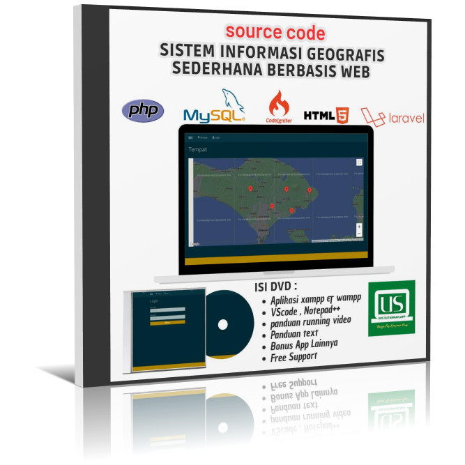 Jual Source code sistem informasi Geografis Sederhana Pemetaan Tanah ...