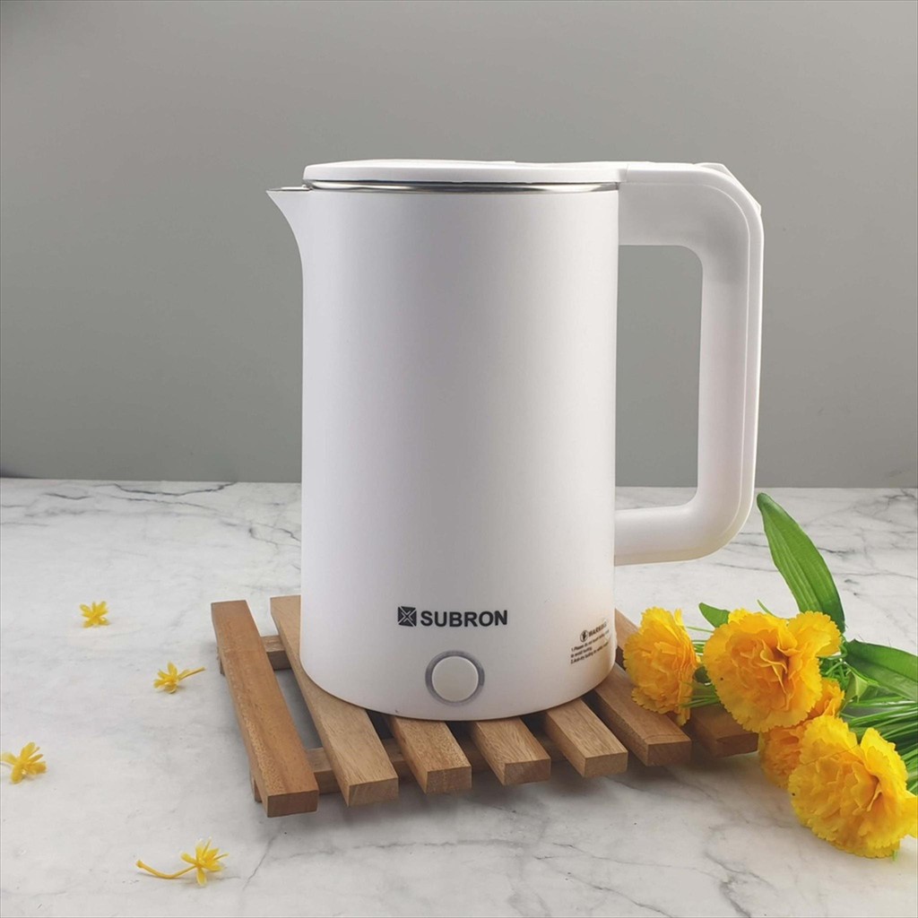 Jual Teko Termos Listrik SUBRON Pemanas Air Kettle 1500W 450W Electric ...