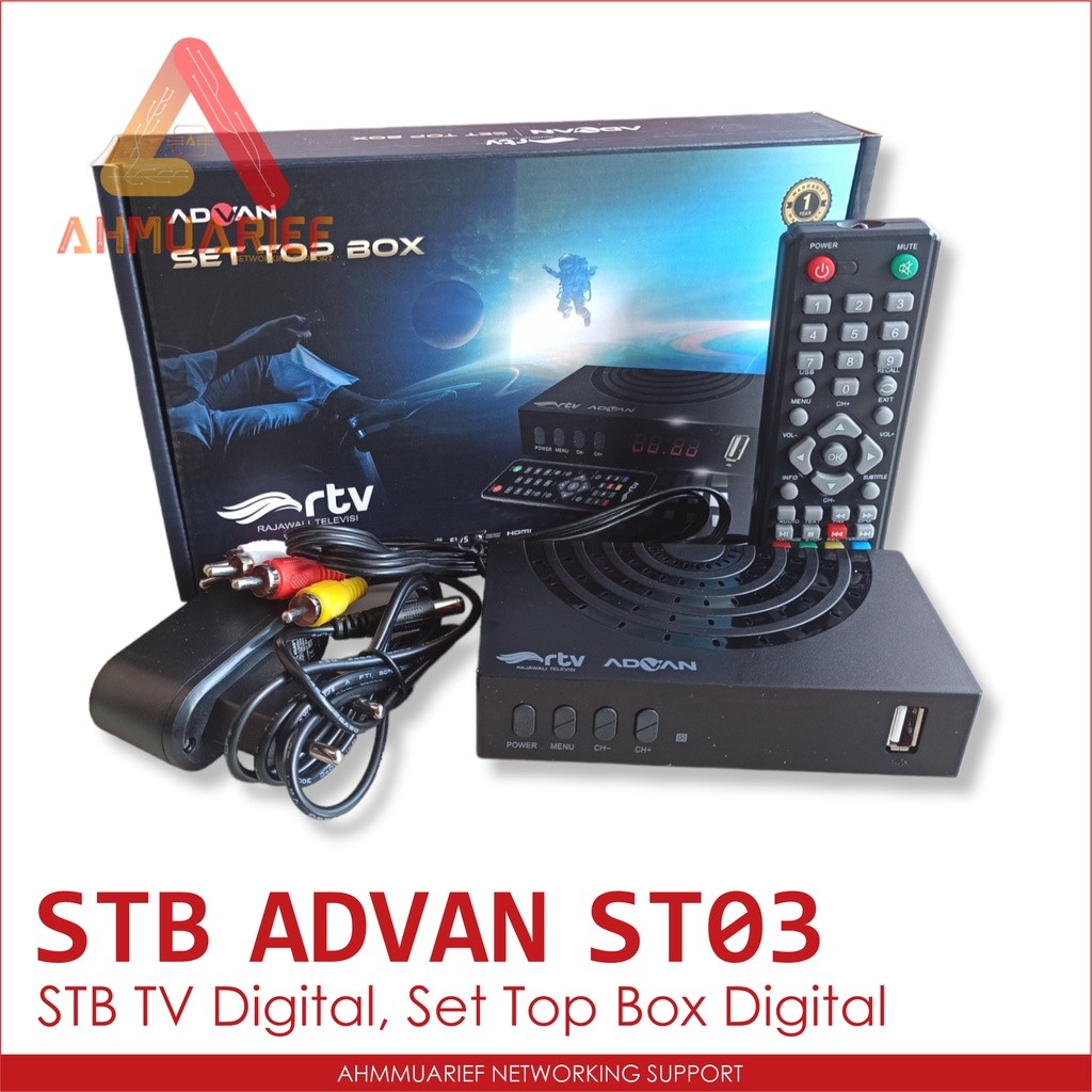 Jual TERRESTRIAL RECEIVER DIGITAL TV SET TOP BOX STB DVB T2 ANALOG TO ...