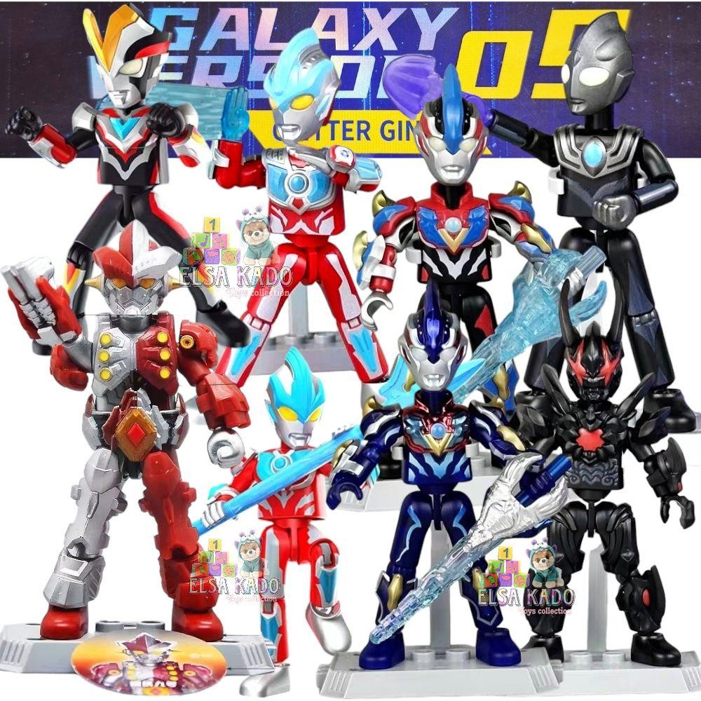 Jual Blokees Ultraman Galaxy Version volume 9 Action Figure Ultra Man A ...
