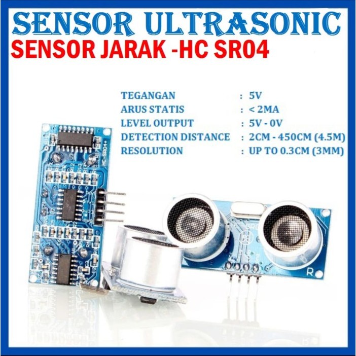 Jual SS3 Sensor Jarak Range Finder ultrasonic ultrasonik HCSR04 arduino ...